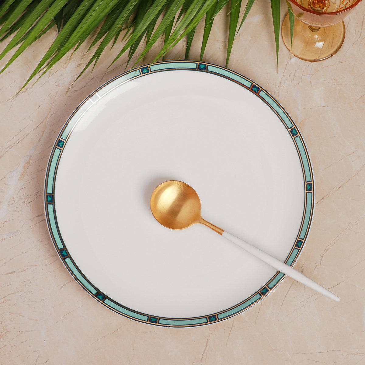 Emerald Dinner Plates - 4 Pcs – Artemirate.com
